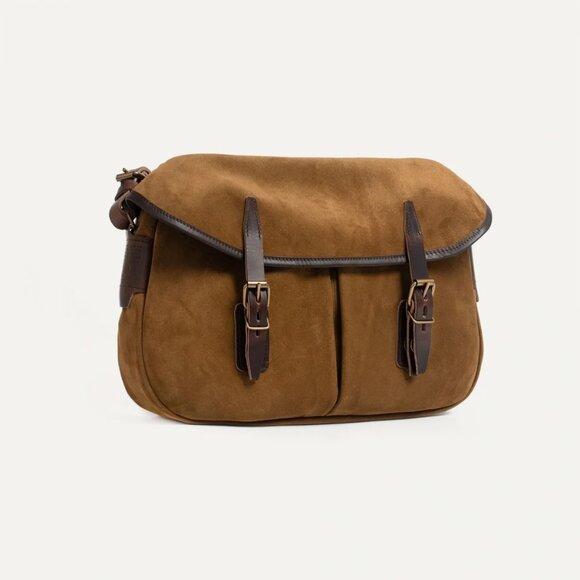 Bleu De Chauffe | Bags | French Crafted Full Leather Fishermans Musette ...